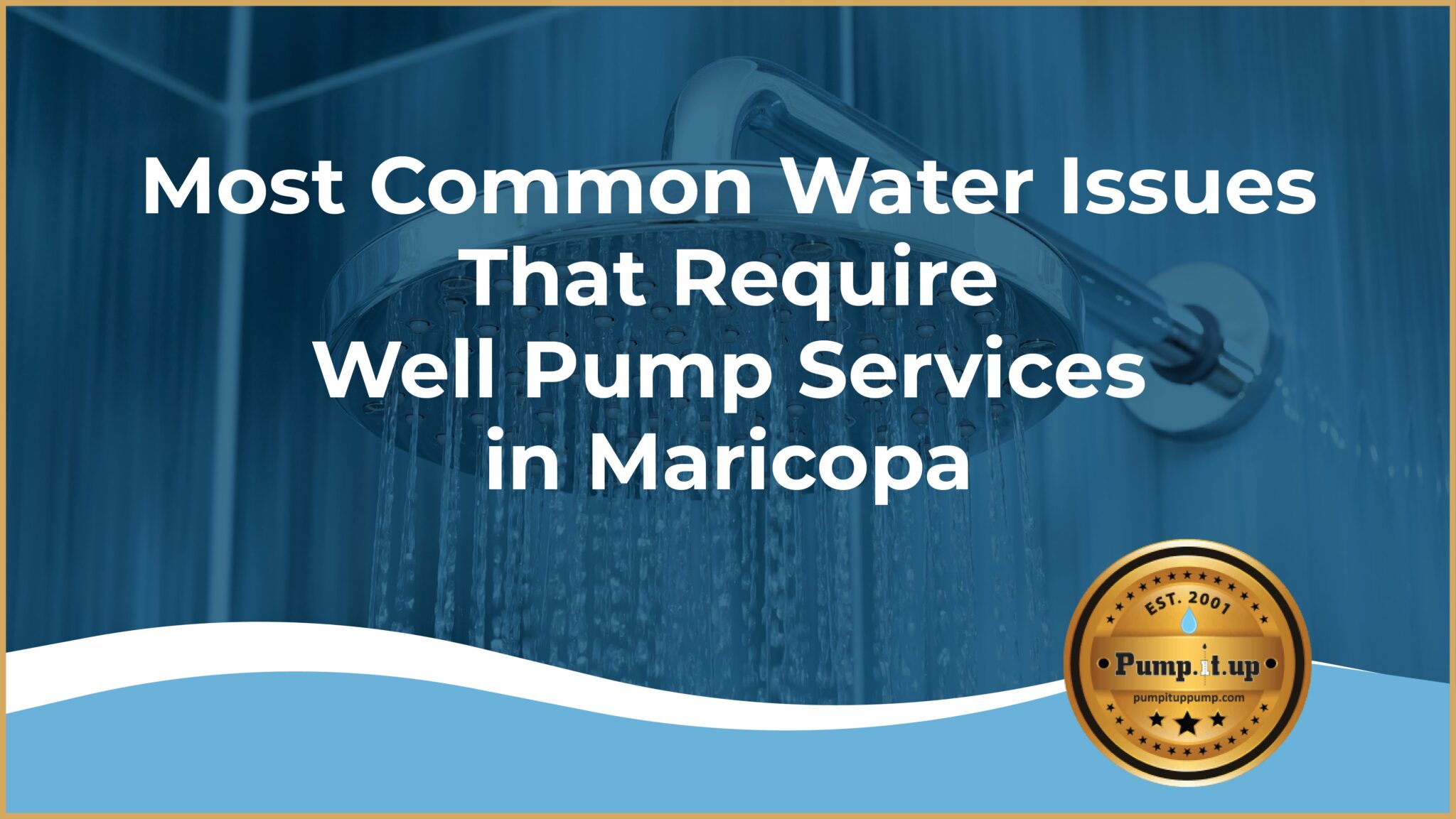 Most Common Water Issues That Require Well Pump Services in Maricopa
